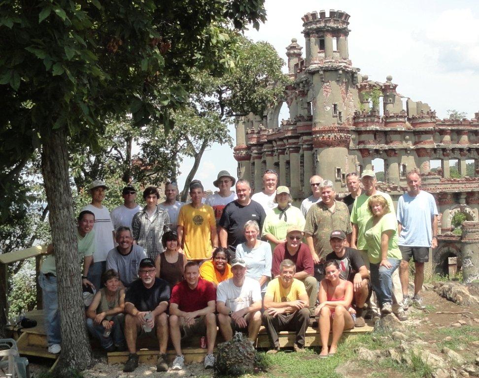 IBM Volunteers On Bannerman’s Island | Bannerman Castle